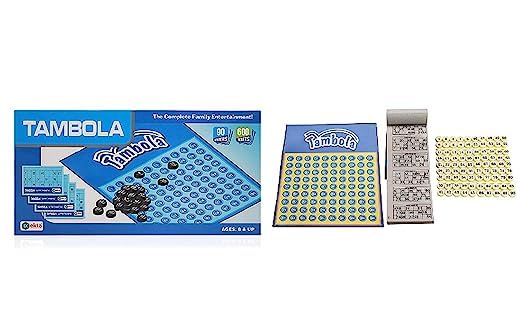 Buy Tambola Board Game | Complete Family Entertainment Board Game ...