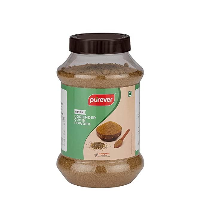 Purever Organic Dried Silver Coriander Cumin Powder Dhania Jeera Powder ...