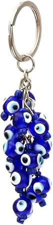 KESYOO Devil Eye Keychain Blue Glass Vintage Keys Turkish Decor Car ...
