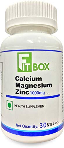 FitBox Mineral Supplement to Support Bone Health Calcium, Magnesium ...