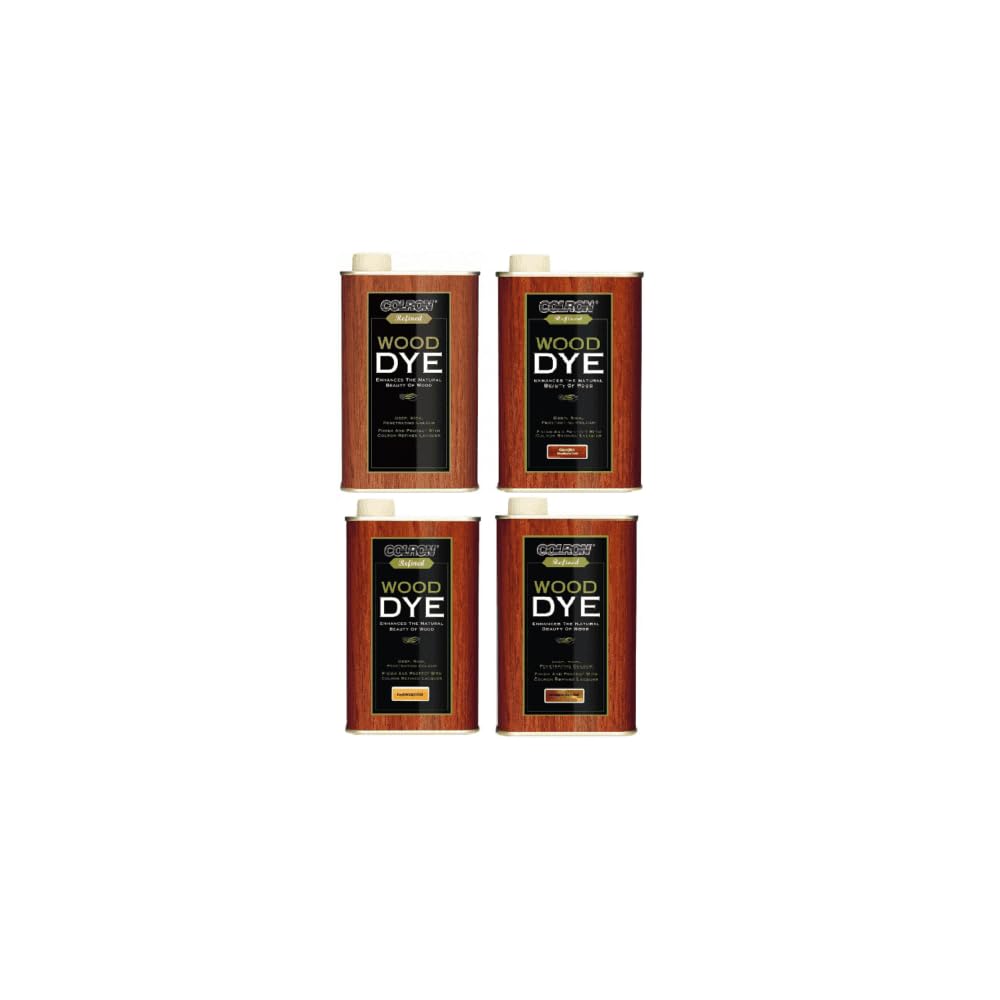 Ronseal CRWDDO500 500 ml Colron Refined Jacobean Wood Dye - Dark Oak ...