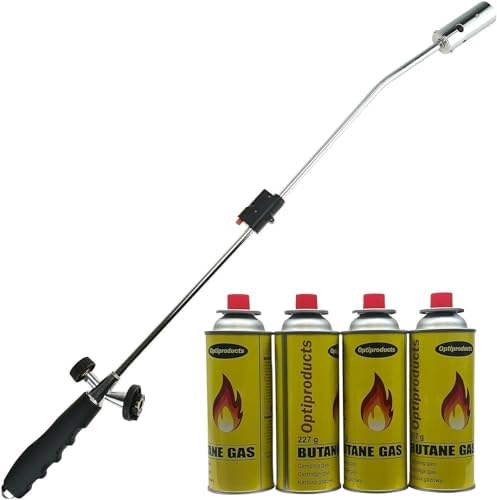 Garden Weed Burner Butane Weed Gas Wand Blowtorch Garden Torch Weeds ...
