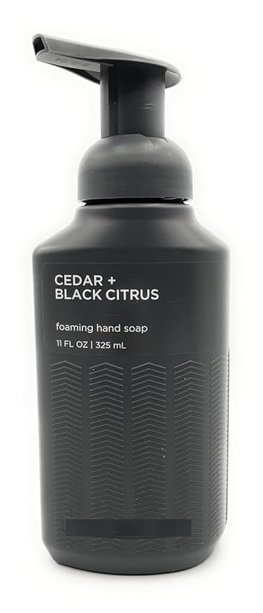 Amazon.com: Cedar and Black Citrus Foaming Hand Soap 11 fl.oz, Scent ...