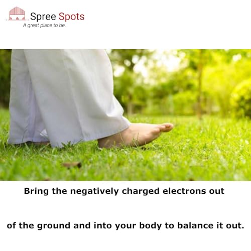 Earthing Grounding Sheet 280x90cm Gray with a UK Plug Cord, 95% Cotton ...