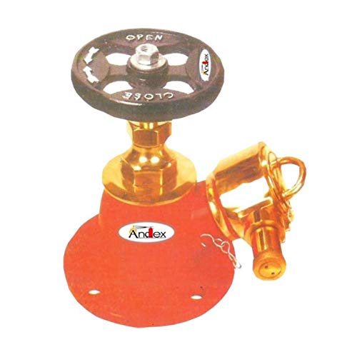 Andex 63mm Gun Metal Fire Hydrant Valve (Red, 6 Pcs) : Amazon.in: Home ...