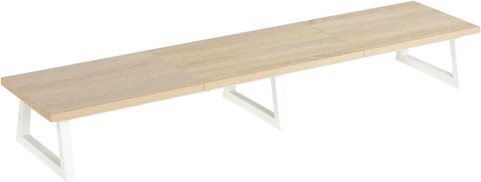 Amazon.com: Oakywood Dual Monitor Stand - Handmade in EU - Natural Wood ...