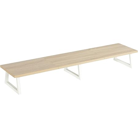 Amazon.com: WEGASTU Dual Monitor Stand Riser ,43.7 inch Large Extra ...