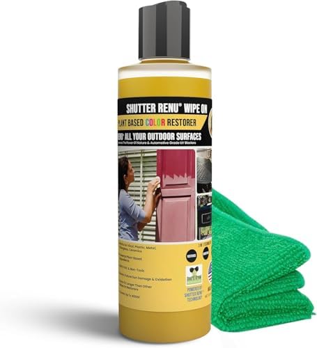 Shutter Renu Wipe On | Advanced Color Restorer & Protectant for Faded ...