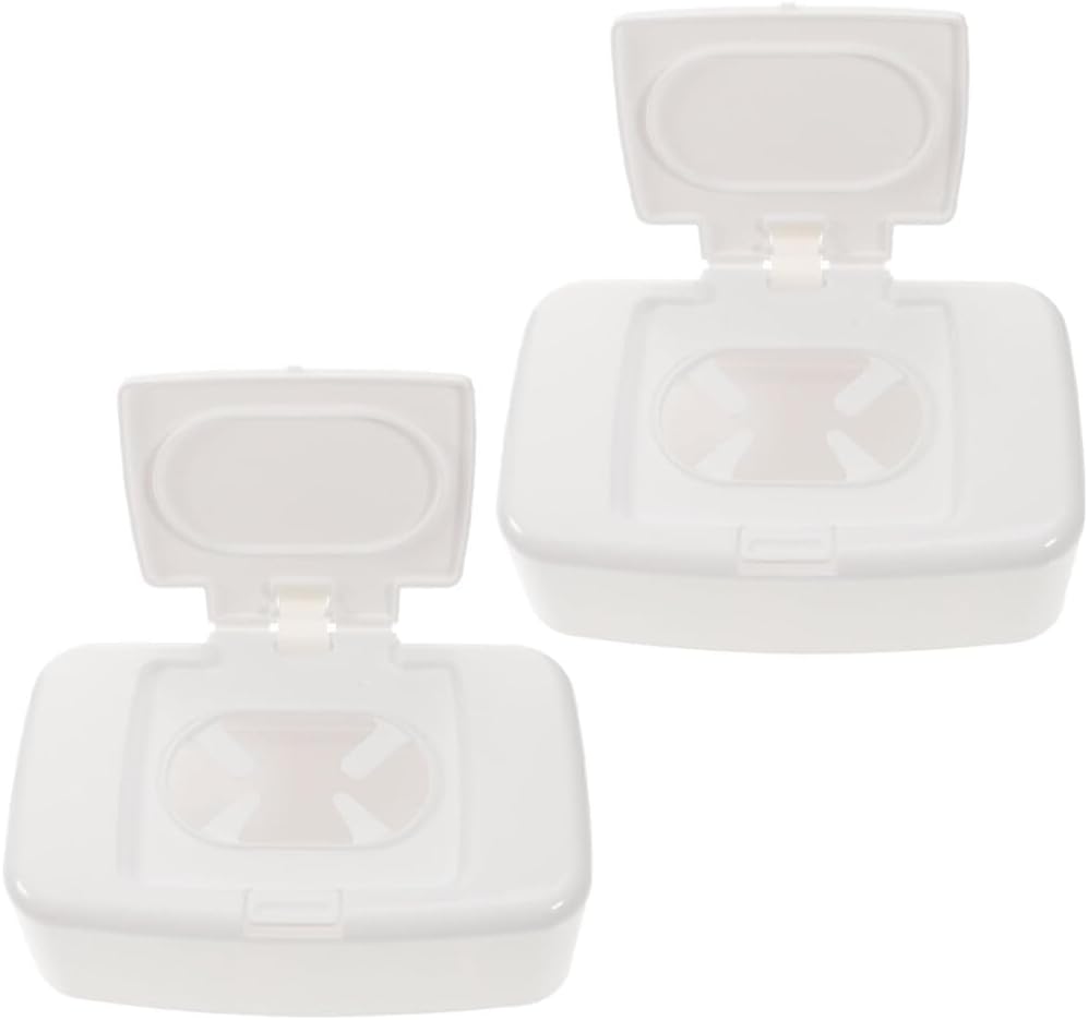 Amazon.com: MAGICLULU 2pcs Refillable Wipe Container Wipes Dispenser ...