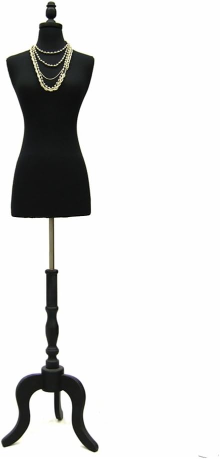 Amazon.com: (JF-F2/4BK+BS-ATQ-BK) Size 2-4 Premium Black Female Fully ...