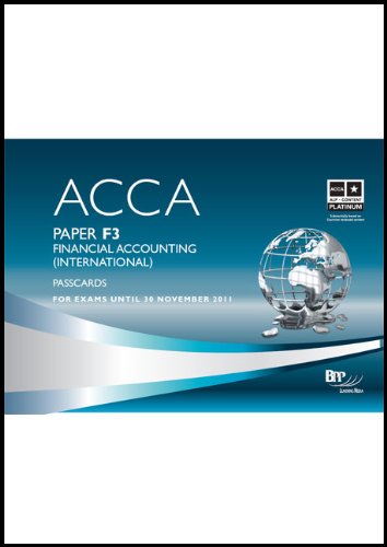 ACCA Paper F3 Financial Accounting: Passcards : BPP Learning Media ...