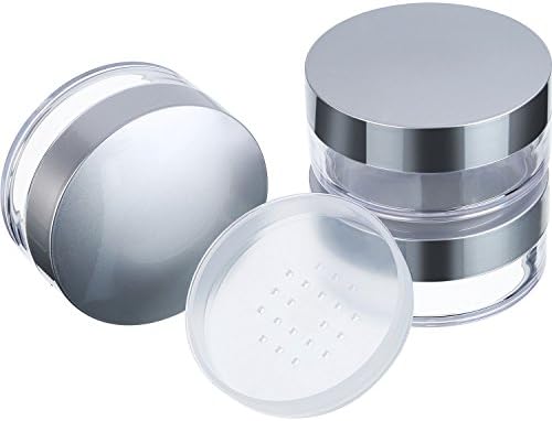 Amazon.com: Frienda 2 Pack 30 ml Empty Loose Powder Container Compact ...