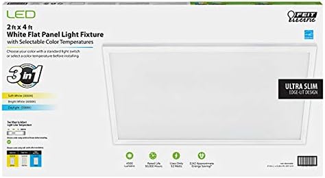 Amazon.com: Feit Electric 3563947 1 x 24 x 48 in. LED Flat Panel Light ...