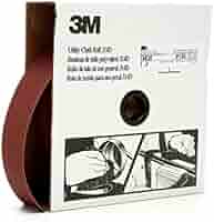 Emery Paper Utility Cloth Roll 314D, 1 In X 20 Yd P240 J Weight MMM ...