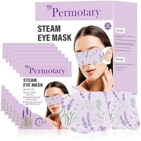 Amazon.com: ZHENYEMEI 28 Pack Steam Eye Mask，Hyaluronic Acid Self ...