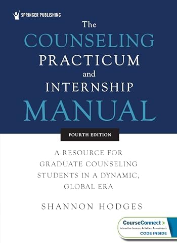 Amazon.com: The Counseling Practicum and Internship Manual: A Resource for Graduate Counseling ...