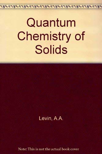 Solid state quantum chemistry: The chemical bond and energy bands in ...