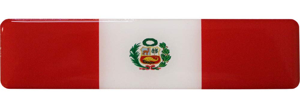 Amazon.com: Flagline Peru - 3D Decal (Long) : Automotive