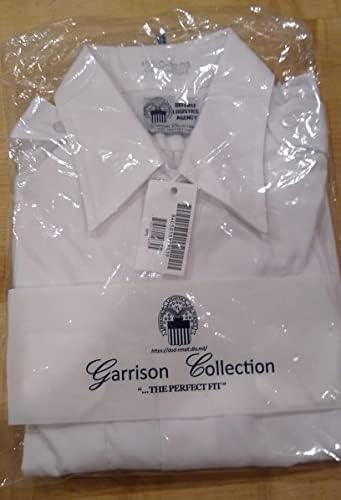 US Army Garrison Collection White Long Sleeve Uniform Shirt 16 1/2-32/ ...