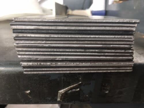 Steel Plate Shim Spacers, 4" x 4" - 1/8" - Pack of 16!: Amazon.com ...