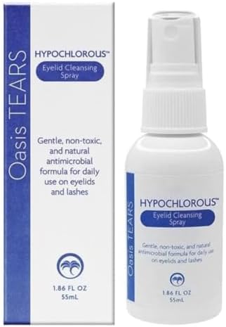 Amazon.com: Generic Hypochlorous Eyelid Cleansing Spray, 1.86 fl oz (55 ...