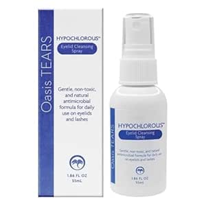 Amazon.com: Generic Hypochlorous Eyelid Cleansing Spray, 1.86 fl oz (55 ...