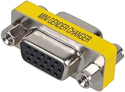 Amazon.com: VCE VGA Adapter Female to Female SVGA Coupler HD15 Mini ...