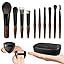 Amazon.com: Travel Makeup Brush Set with Case, Mini Makeup Brushes Set ...