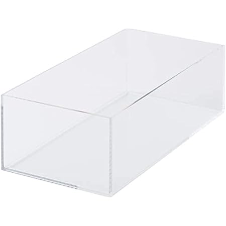 Muji Storage Box with Partition, Acrylic, Large : Amazon.co.uk: Home ...
