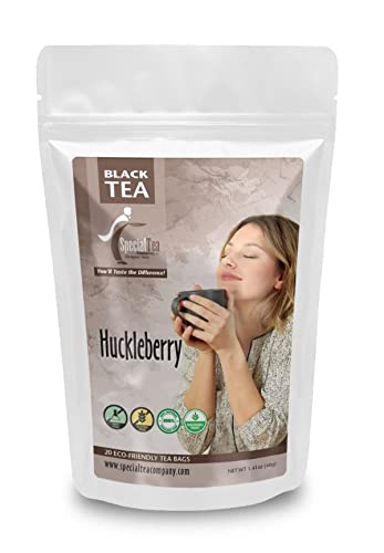 Amazon.com : Special Tea Huckleberry Black Tea, 1.41 Ounce : Grocery ...