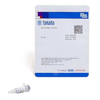 Amazon.com: pZsGreen Vector (Takara Bio Cat. No. 632446) : Industrial & Scientific