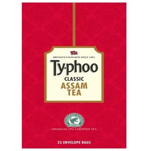 Typhoo Assam Tea - Classic, 25 Bags Box : Amazon.in: Grocery & Gourmet ...