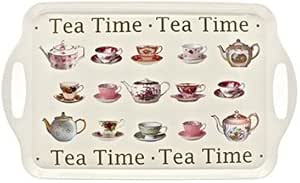 Amazon.com | Teatime 48cm Melamine Sandwich Tray with Classic Cup ...