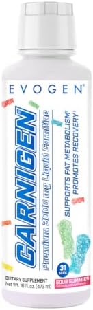 Amazon.com: Evogen Carnigen Premium L Carnitine Liquid – L Carnitine ...