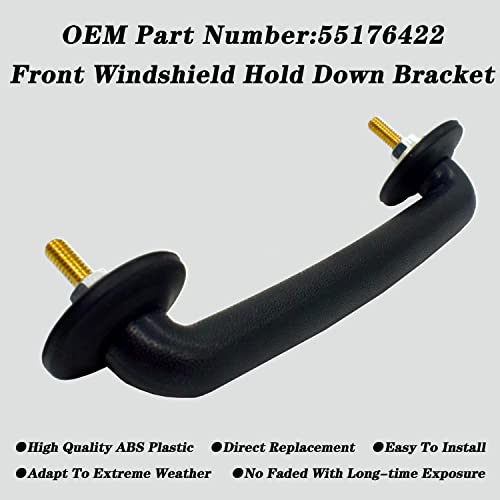 Snapklik.com : Windshield Hold Down Bracket, Strap Hood Footman Loop ...