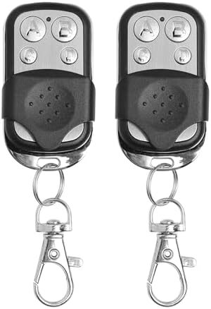 2pcs 433mhz Universal Garage Door Opener Remote, Electric Gate Fob ...