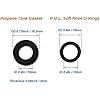 Amazon.com : 10Pcs Propane Tank Gasket and 10Pcs O-Rings for All Soft ...