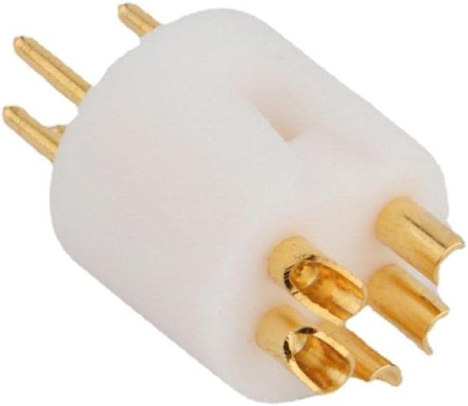 Amazon.com: Woedpez Turntable Tonearm 5 Pin Male DIN Connector Pure ...