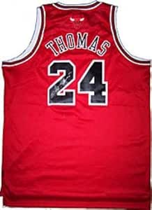 Tyrus Thomas Autographed Uniform - Red Swingman - Autographed NBA ...
