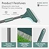 Amazon.com : ORIENTOOLS Artificial Turf Rake, Artificial Grass Rake ...