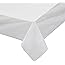 Amazon.com: White Paper Table Cloths for Parties | 11 Disposable ...