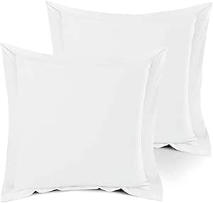 Amazon.com: Saferay Green 100% Egyptian Cotton Pillowcase, 26x26 Inches, Pillow Shams for ...