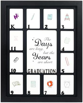 Amazon.com - Comtraker School Year Picture Frame Pre K-12 Collage Photo ...