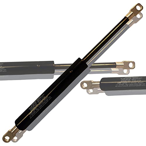 Gas spring with eye absorption. Length: 300 mm. Stroke: 100 mm. Force ...