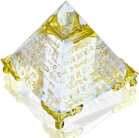 Amazon.com: Egyptian Pyramid Statue - Bronze - 3.5" - Made in Egypt ...