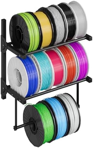 Amazon.com: PBHEPJ 3D Printer Filament Storage Rack, 4 Tier Heavy Duty ...