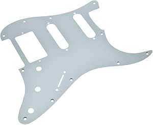 Amazon.com: Dopro 11 Hole Matte Aluminum Strat HSS Style Pickguard ...