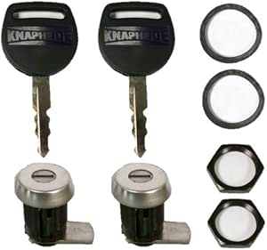 Knapheide 26101089, Set of (2) Replacement Lock & Key Kit for Slam ...