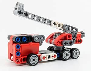 Amazon.com: LEGO Technic Mini Set: Firetruck Fire Engine (80 pcs) Ages ...