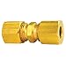 Amazon.com: 4LIFETIMELINES Brass Brake Line Compression Union Fittings ...